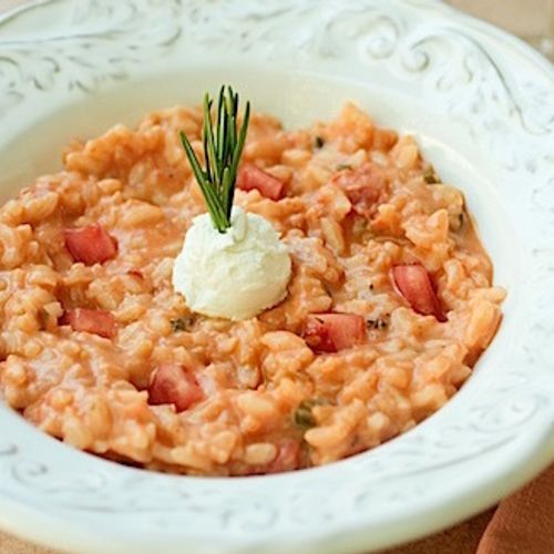 Tomato & Goat Cheese Risotto | EatLove